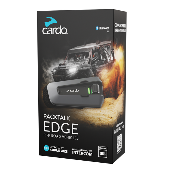 Packtalk Edge ORV: Bluetooth Headset | Cardo Systems