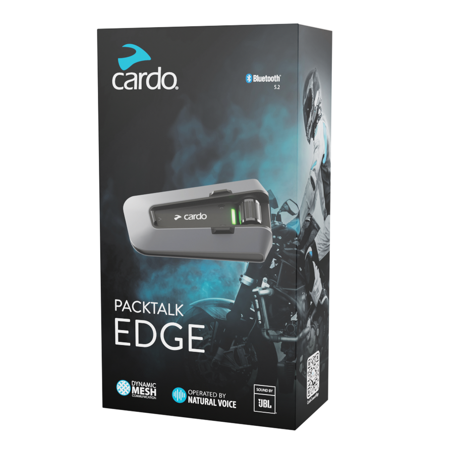 Packtalk EDGE: Bluetooth Headset | Cardo Systems
