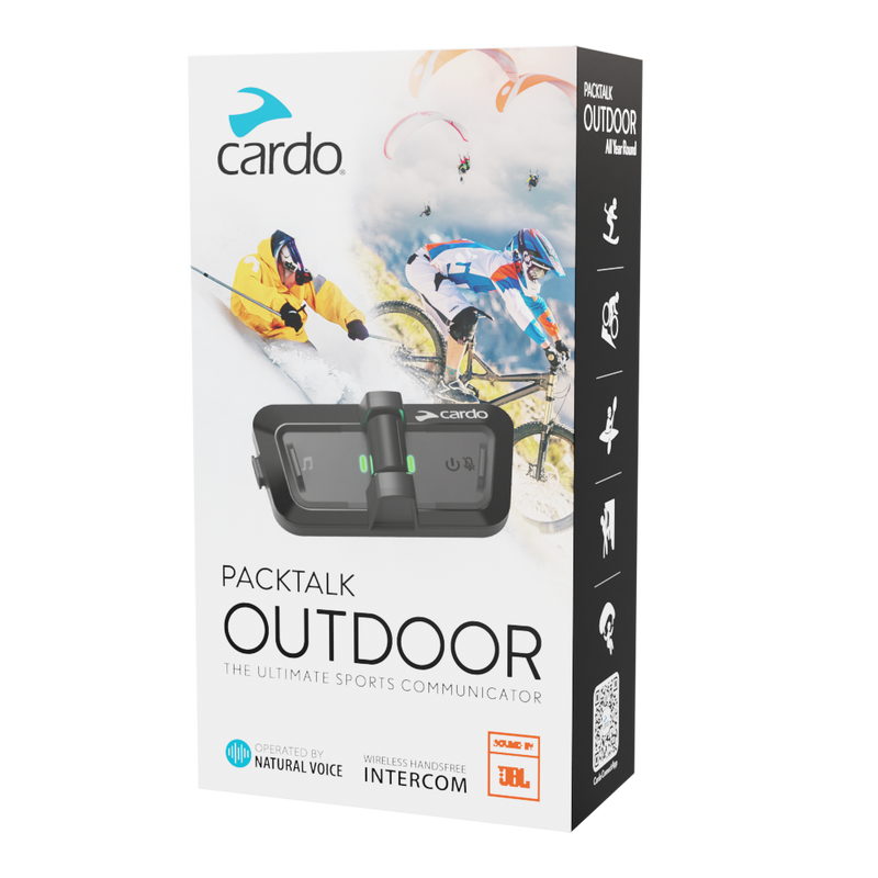 Packtalk Outdoor: Bluetooth Headset | Cardo Systems